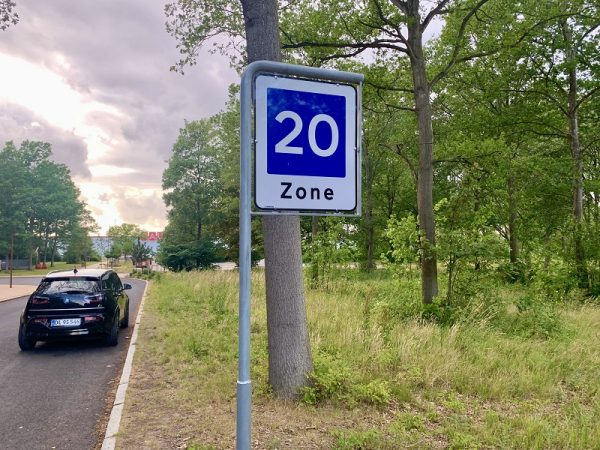 Skilte til bump - Infra Group Danmark ApS